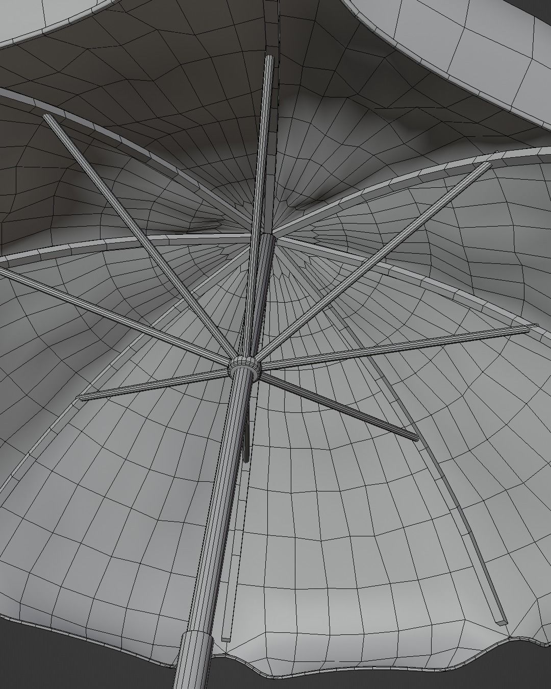 Beach umbrella free VR / AR / low-poly 3D model | CGTrader