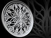 Gothic pattern decorative round window grille model 3D model 3D ...