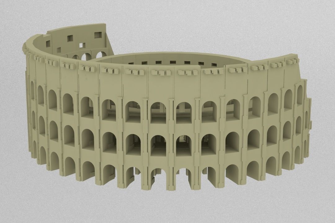 colosseum 3D model 3D printable | CGTrader