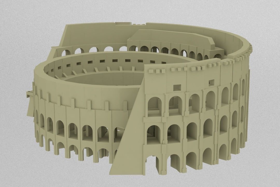 colosseum 3D model 3D printable | CGTrader