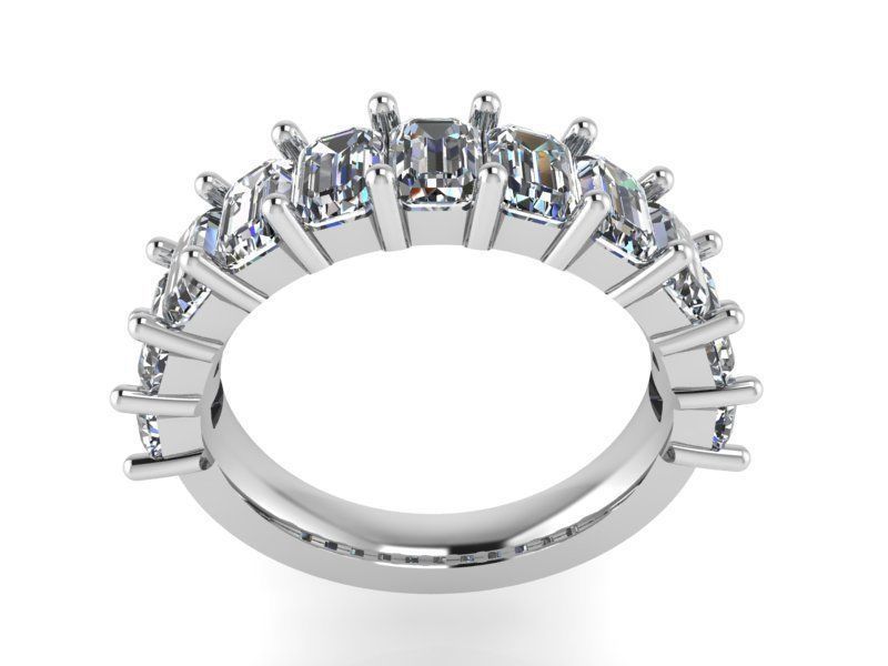 Oval Cut Diamond Basket Setting Ring 1477 3D print model 3D model 3D ...