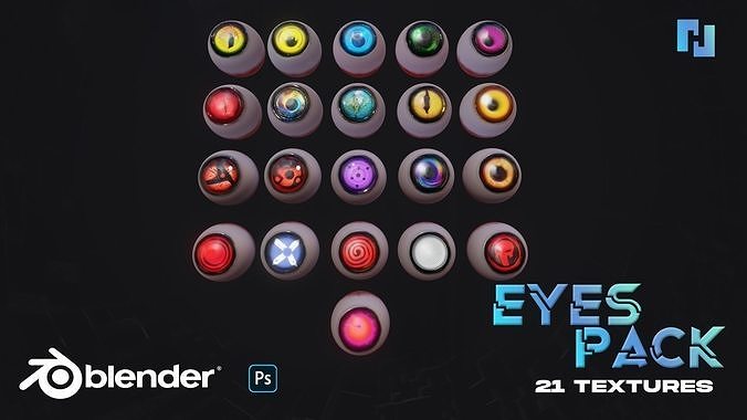 EYE PACK free VR / AR / low-poly 3D model | CGTrader