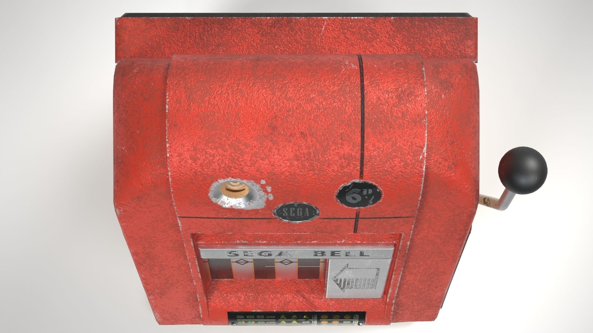 3D model Vintage Slot Fruit Machine VR / AR / low-poly | CGTrader