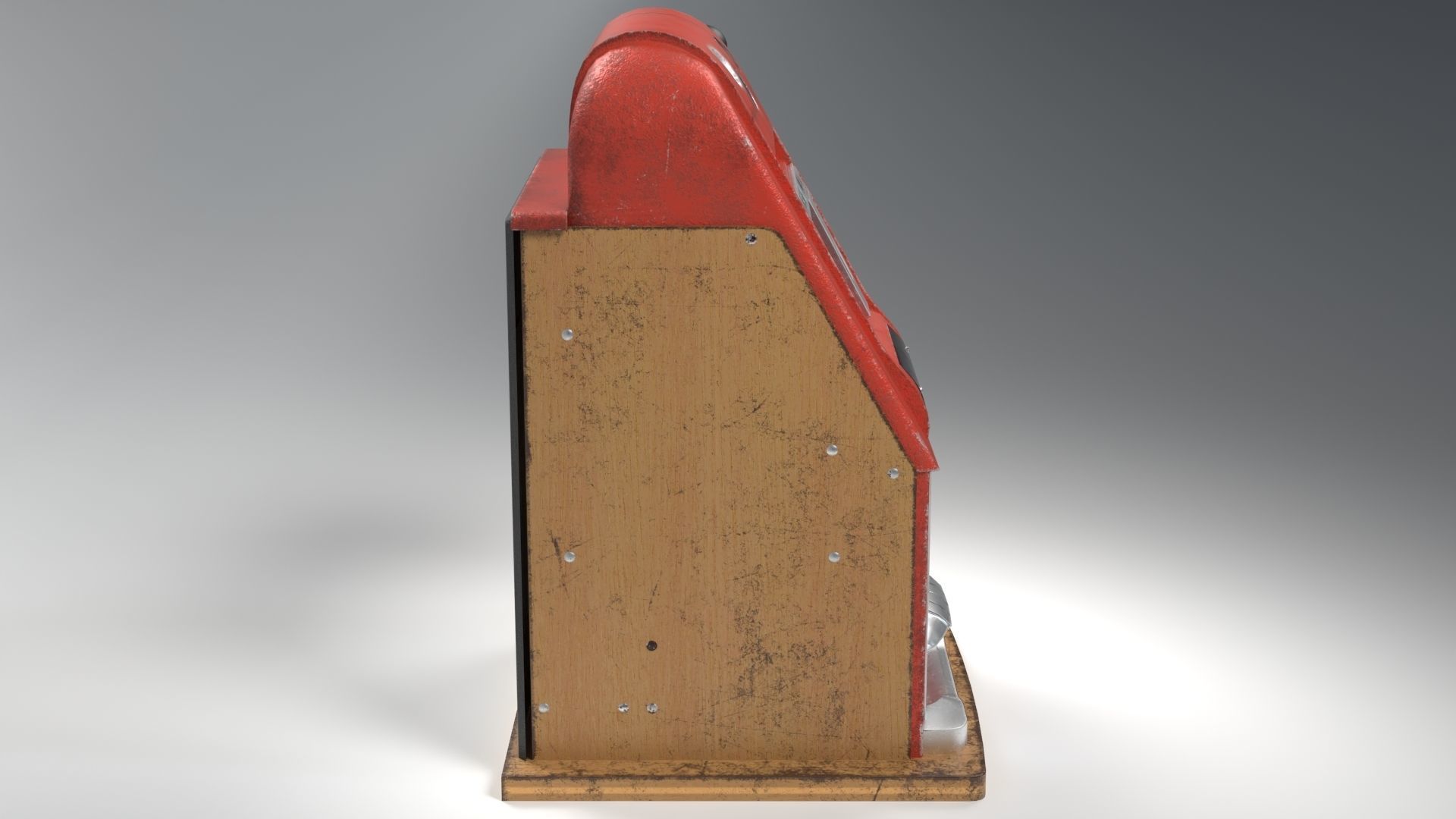 3D model Vintage Slot Fruit Machine VR / AR / low-poly | CGTrader