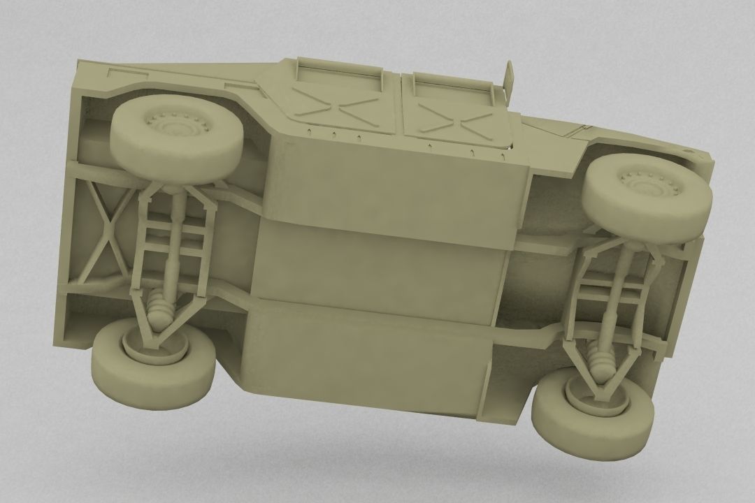 Humvee toy military vehicle 3D model 3D printable | CGTrader