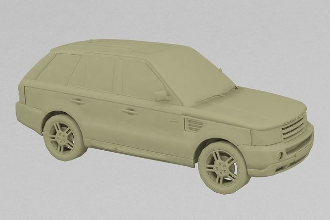 range rover 3D model 3D printable | CGTrader