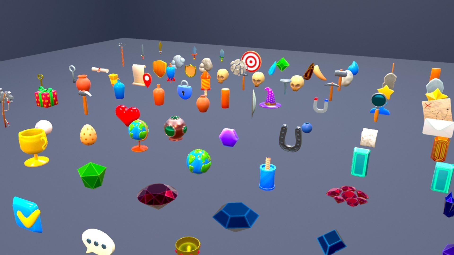 3D model Sweet Icon Pack VR / AR / low-poly | CGTrader