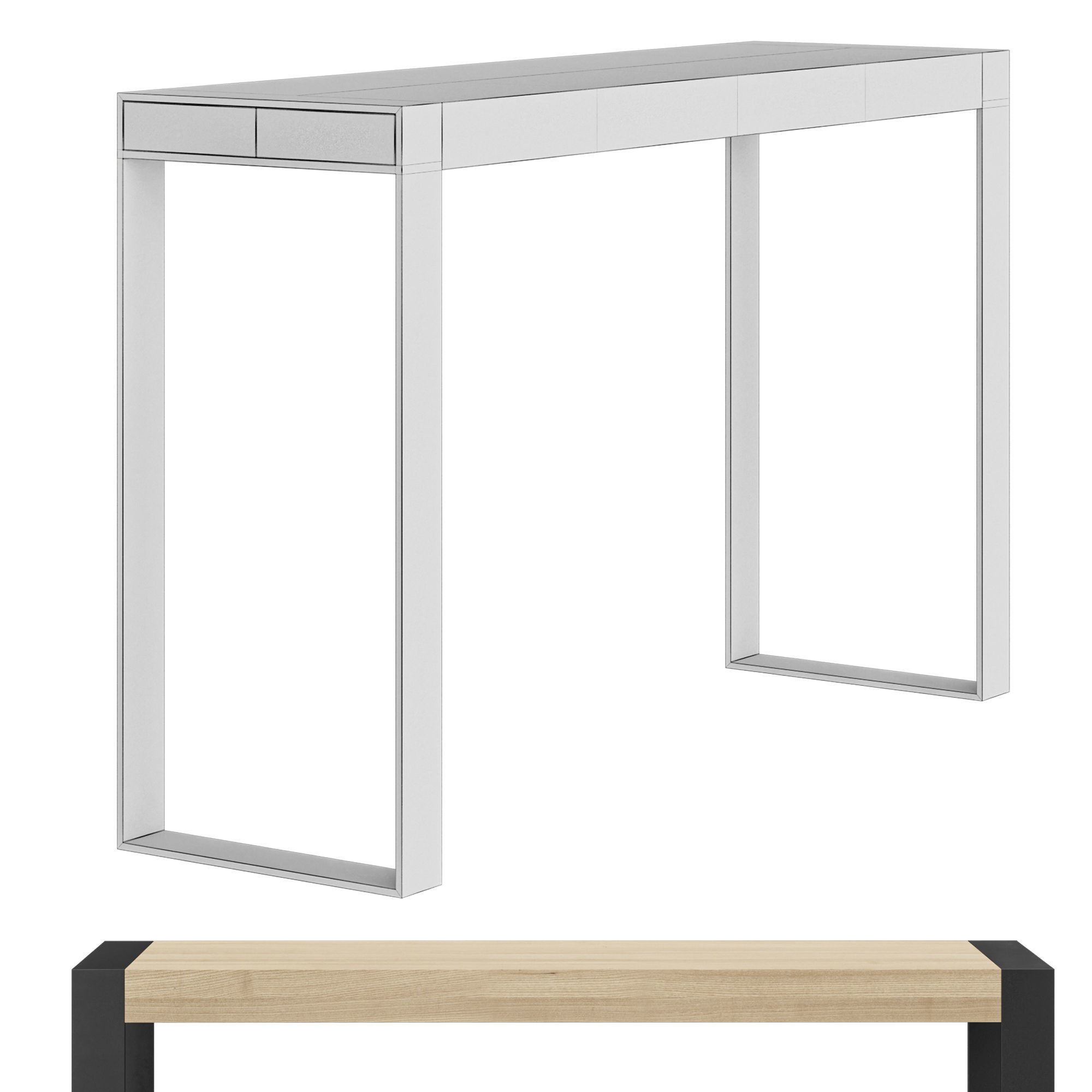 Van Rossum Beam - Console 3D model | CGTrader