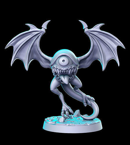 Bat Eye Final Fantasy 32mm Pre-supported 3D model 3D printable | CGTrader