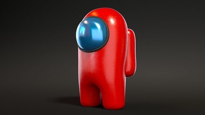 3D model Among Us Red Guy VR / AR / low-poly | CGTrader