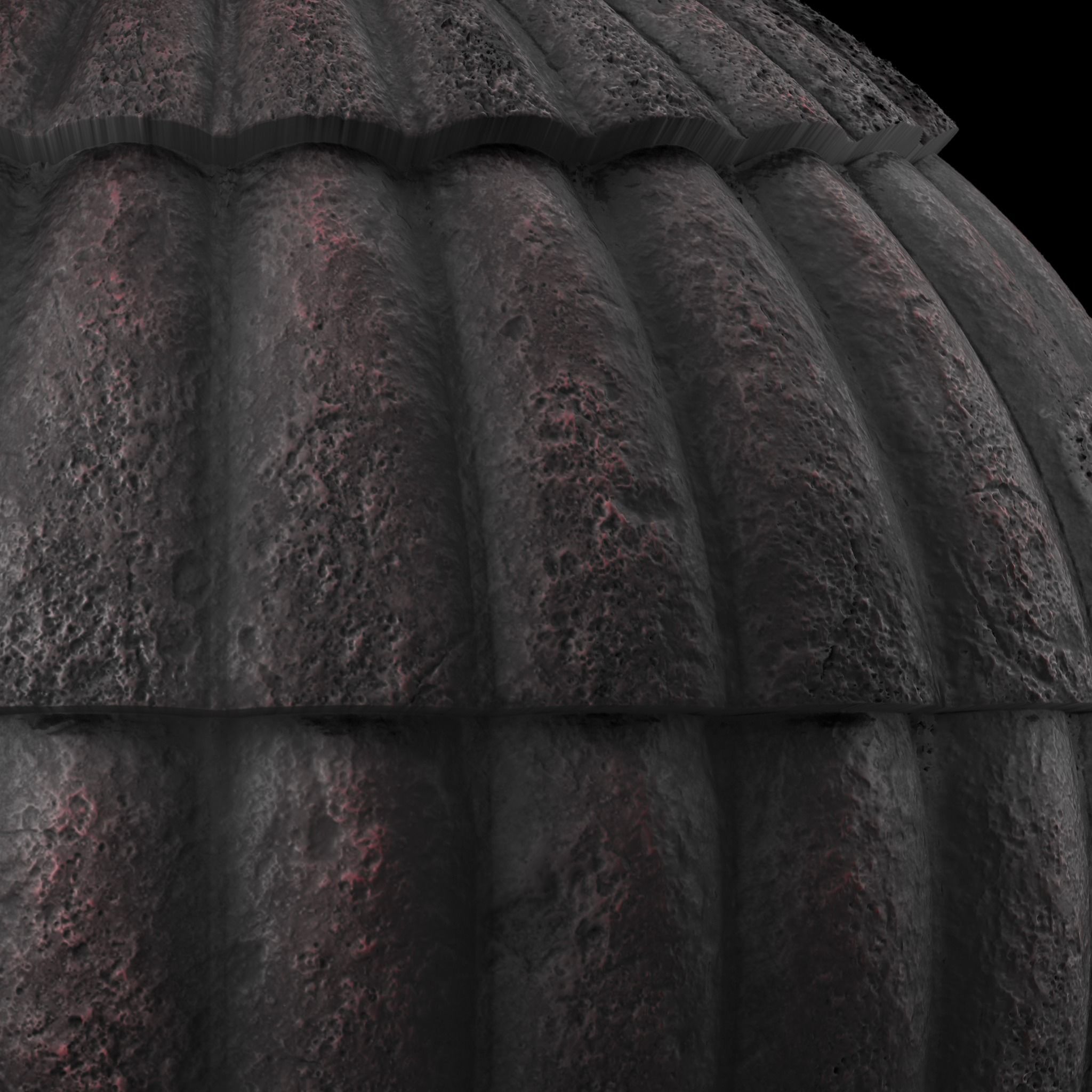 Texture Roof Tile Materials 51- Concrete Roofing Seamless Pbr 4k VR ...