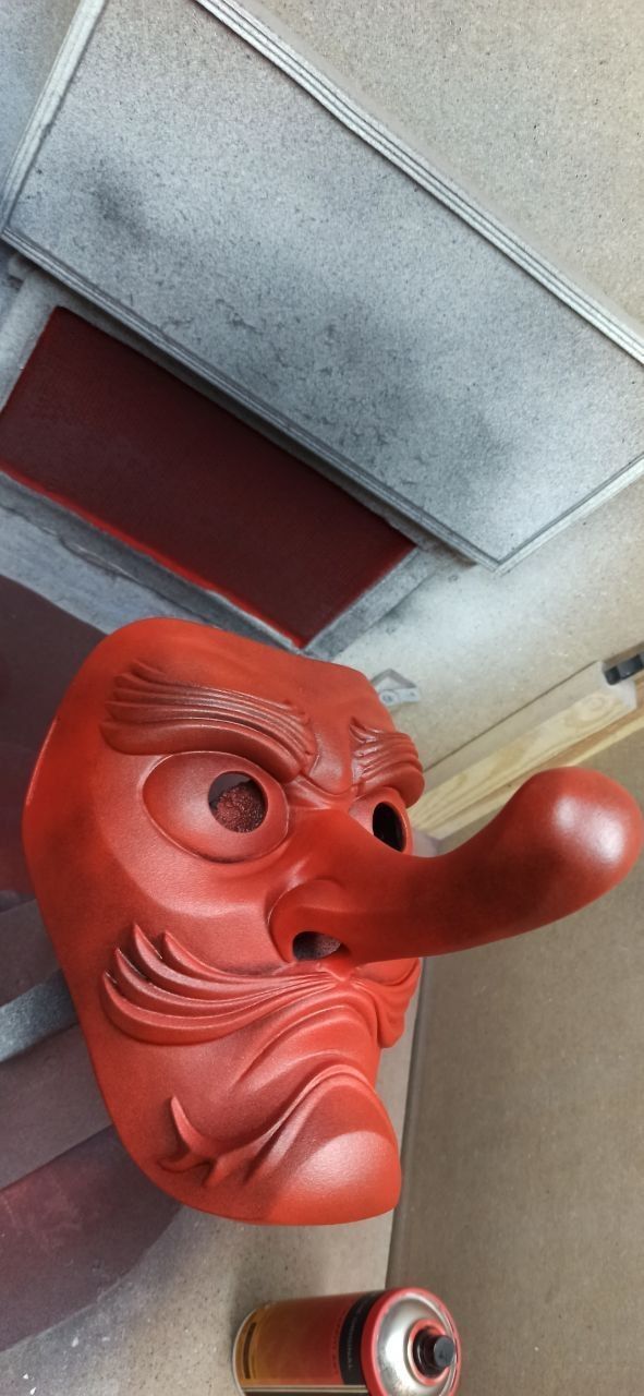 Tengu mask 3D model 3D printable | CGTrader