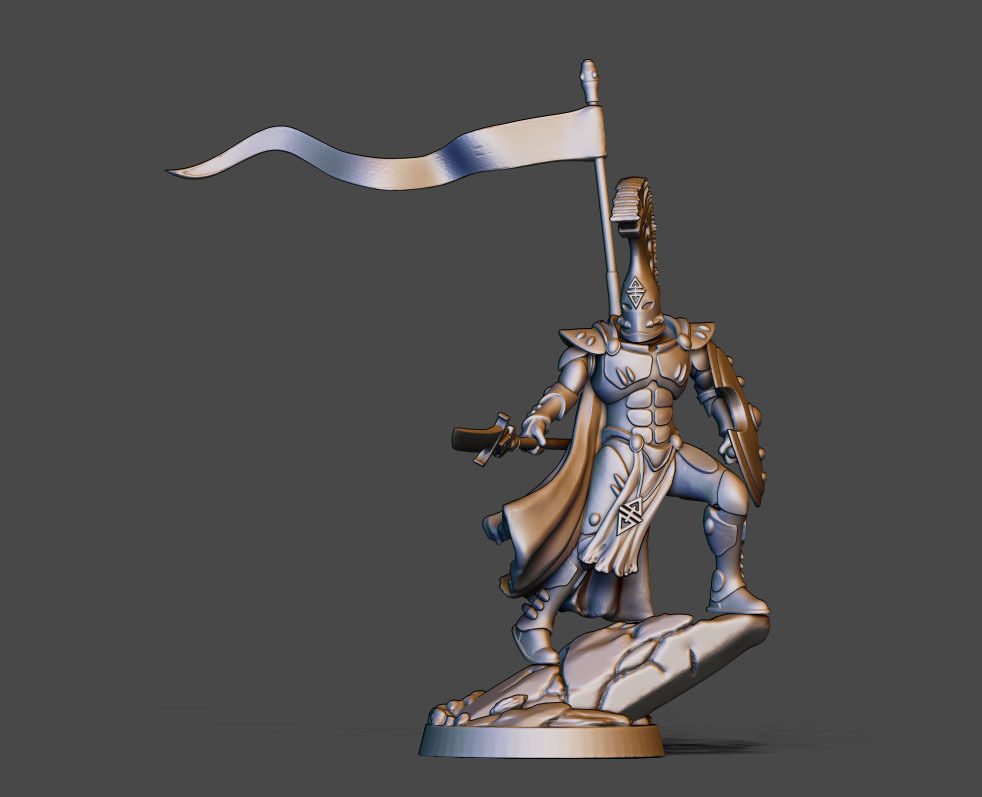 Elf in space - 35mm scale 3D model 3D printable | CGTrader