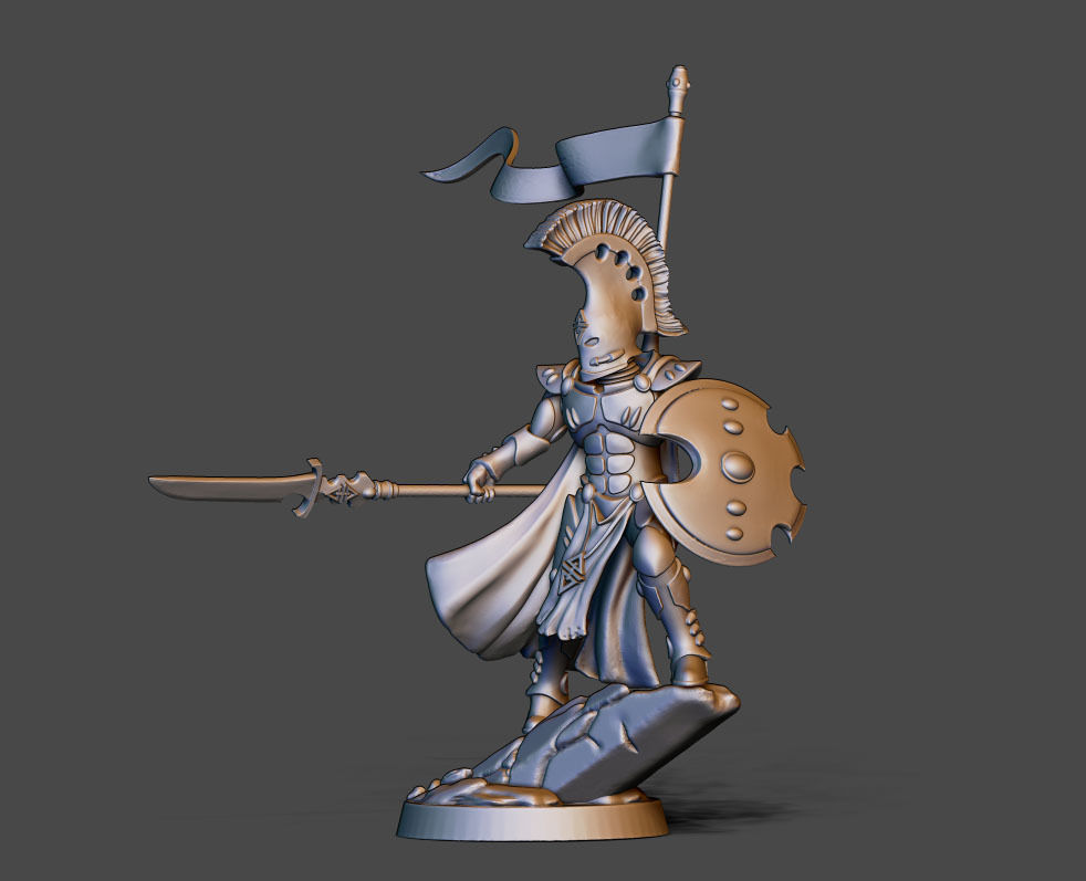 Elf in space - 35mm scale 3D model 3D printable | CGTrader