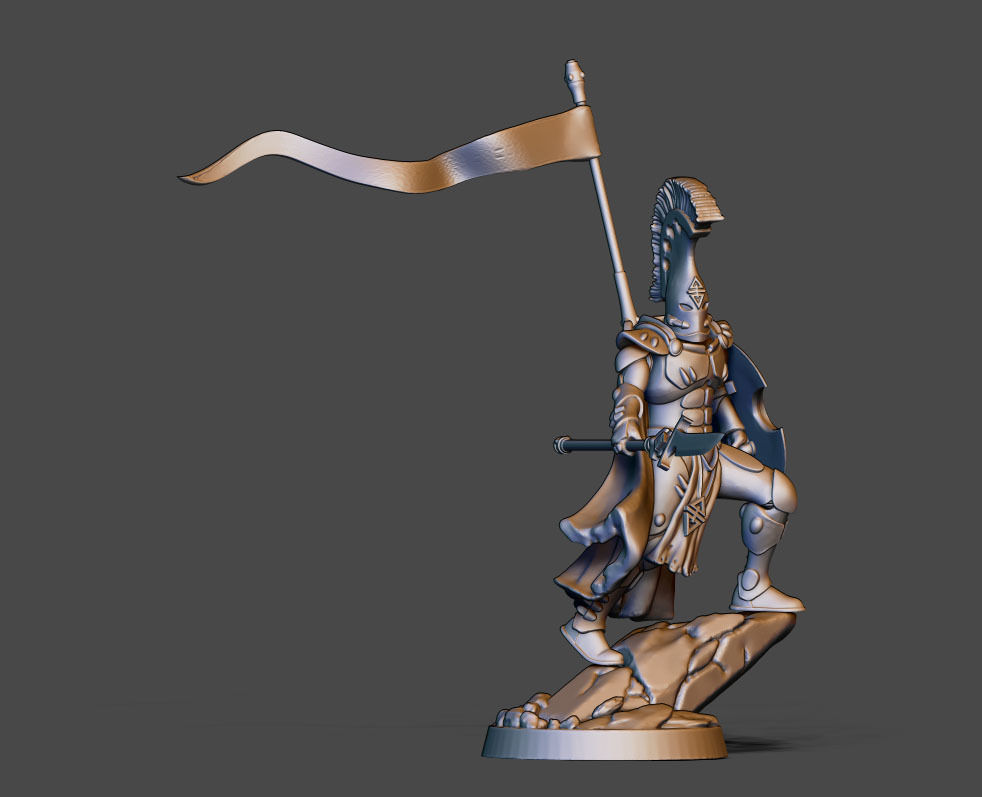 Elf in space - 35mm scale 3D model 3D printable | CGTrader