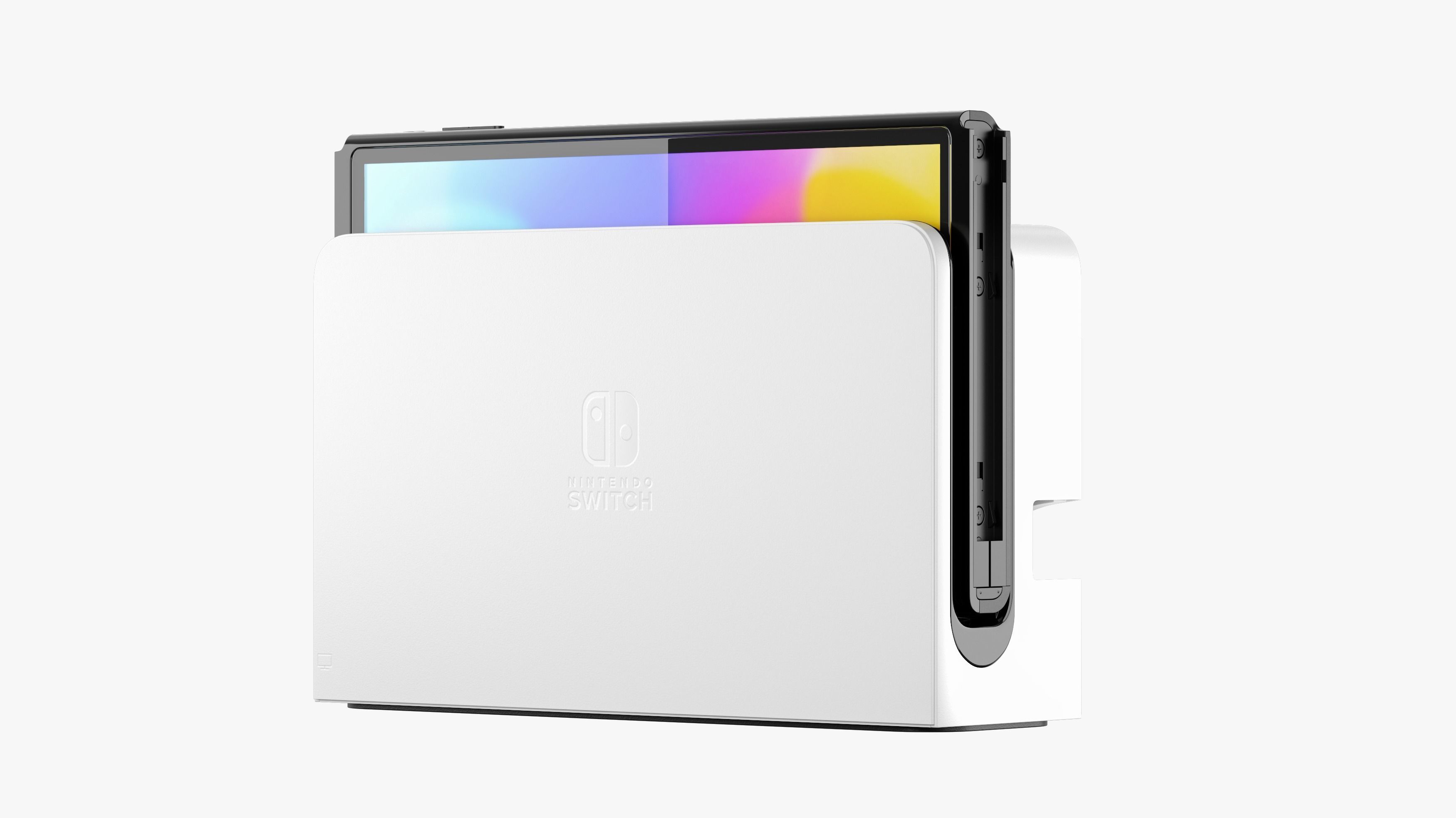 Nintendo Switch OLED Set 3D model | CGTrader