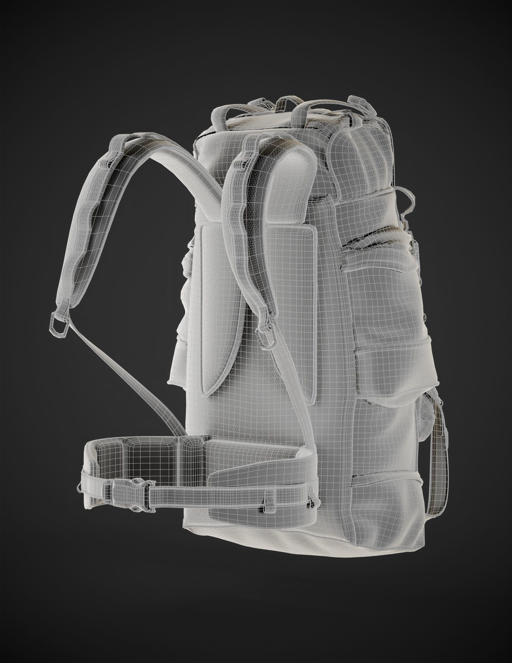 3D model Military Backpack Collection VR / AR / low-poly | CGTrader
