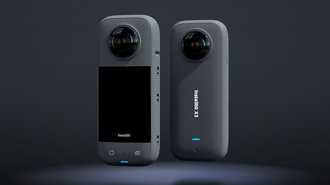 3D model Insta360 X3 VR / AR / low-poly | CGTrader