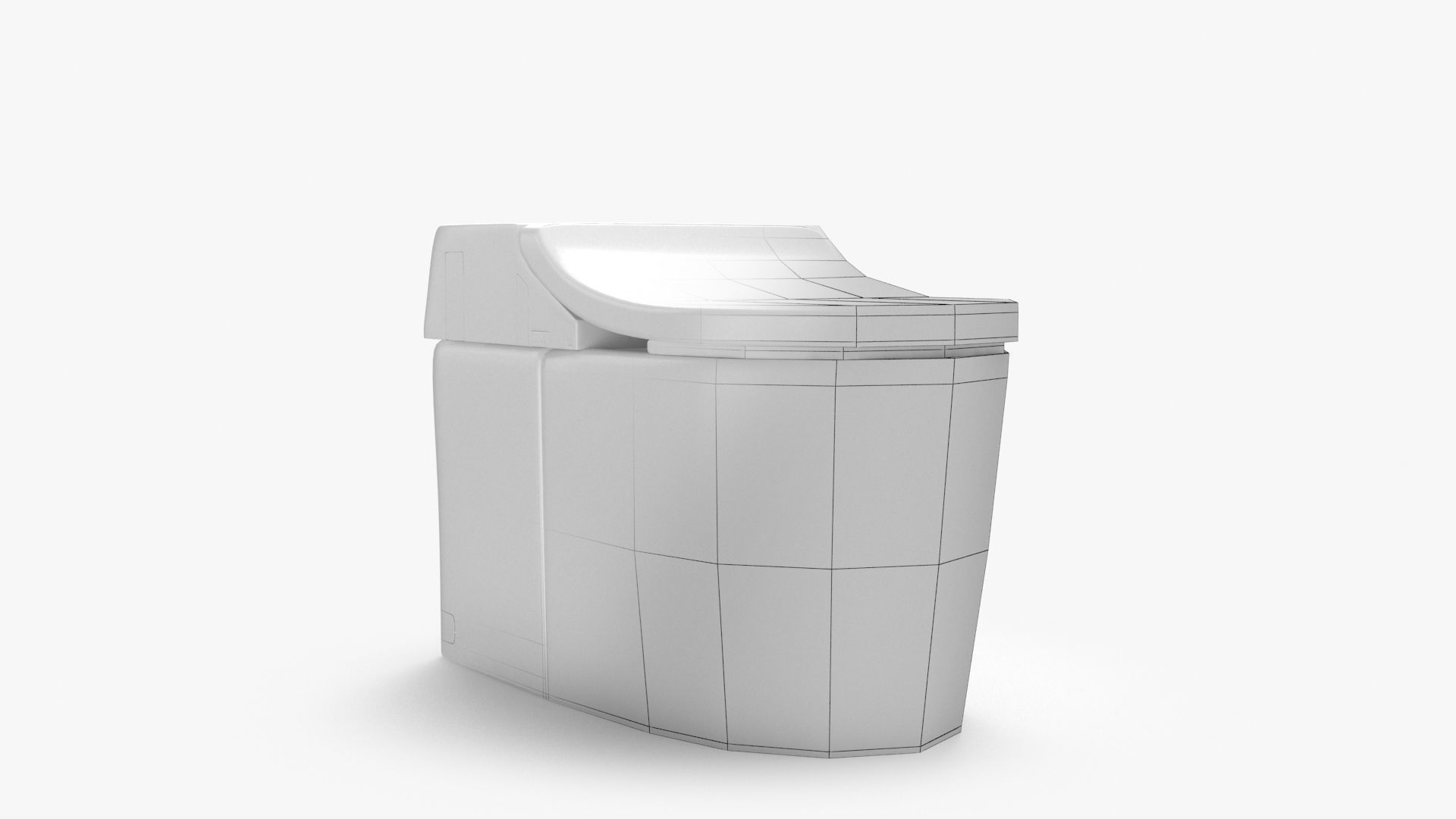 3D model Toilet samsung smart VR / AR / low-poly | CGTrader
