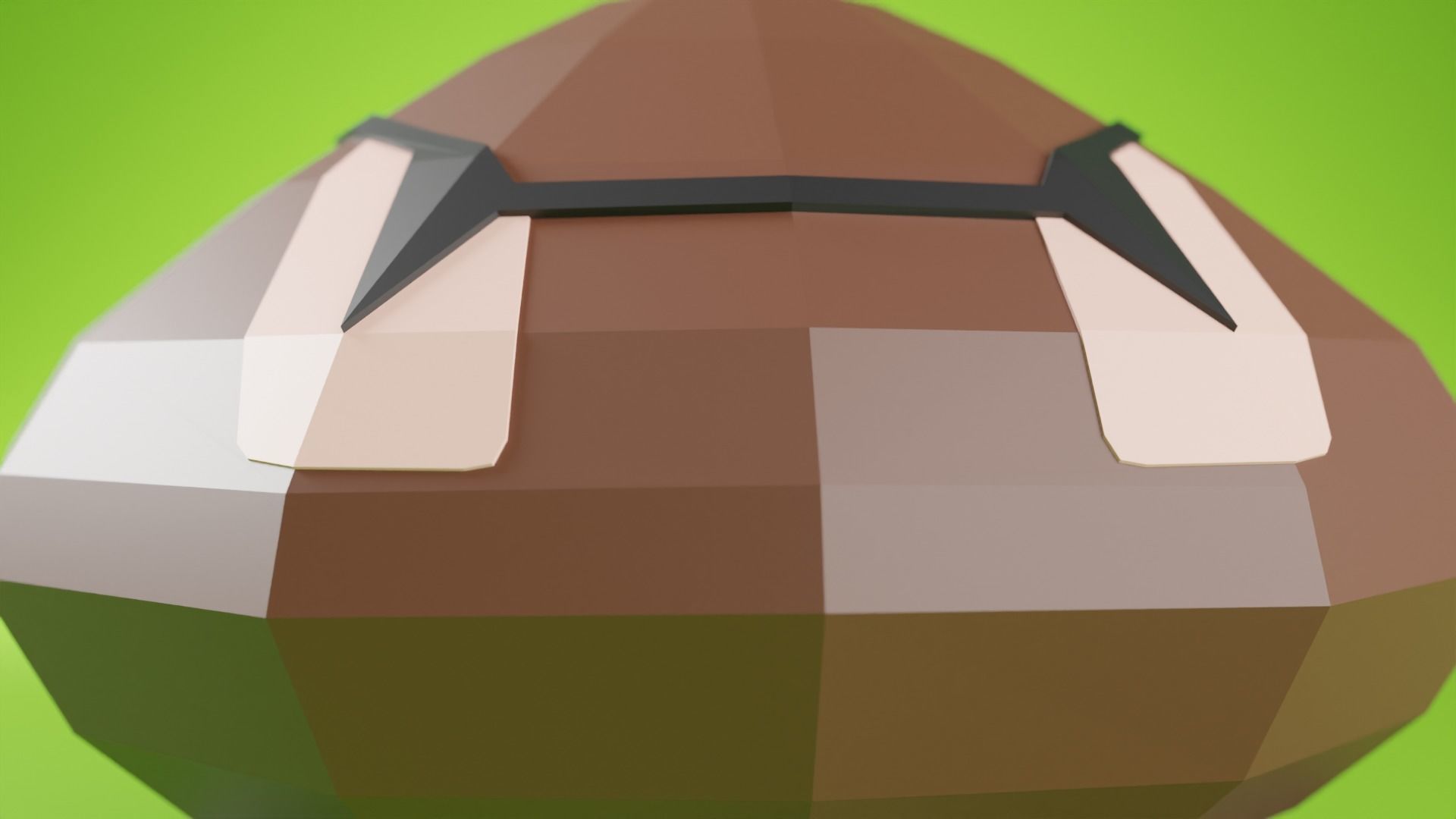 3D model Goomba Super Mario Bros Low Poly VR / AR / low-poly | CGTrader