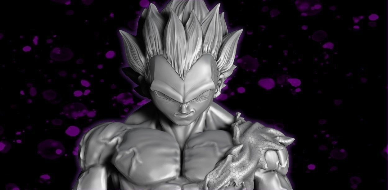 VEGETA ULTRA EGO 3D model 3D printable | CGTrader