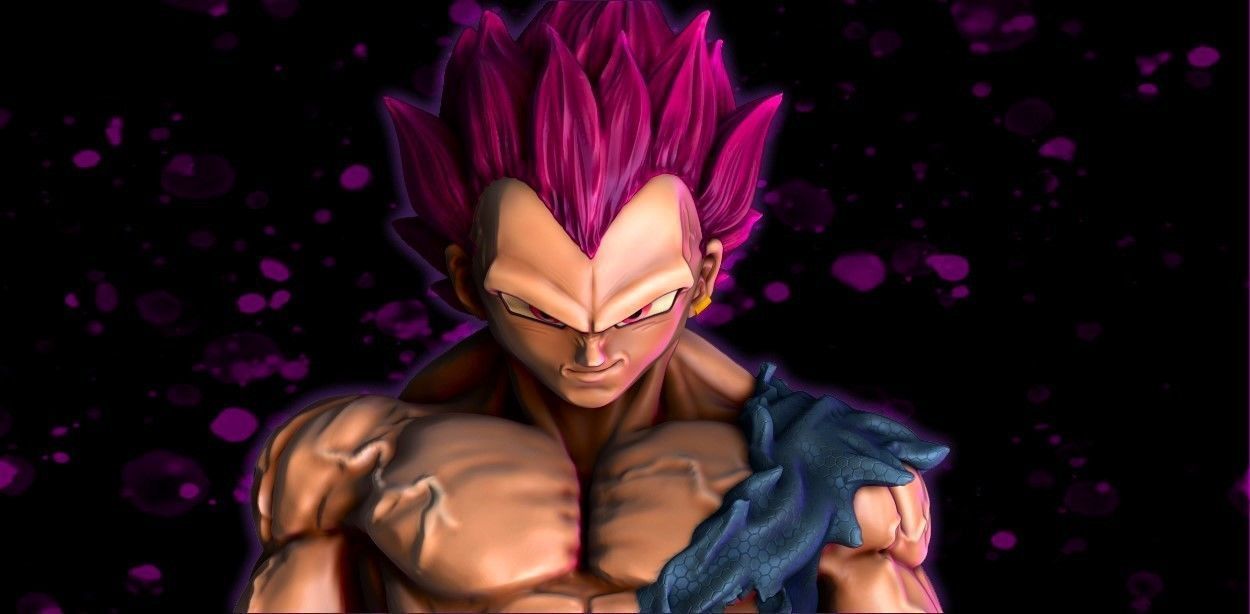 VEGETA ULTRA EGO 3D model 3D printable | CGTrader