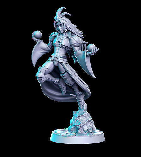 Kuja Final Fantasy 32mm Pre-supported 3D model 3D printable | CGTrader