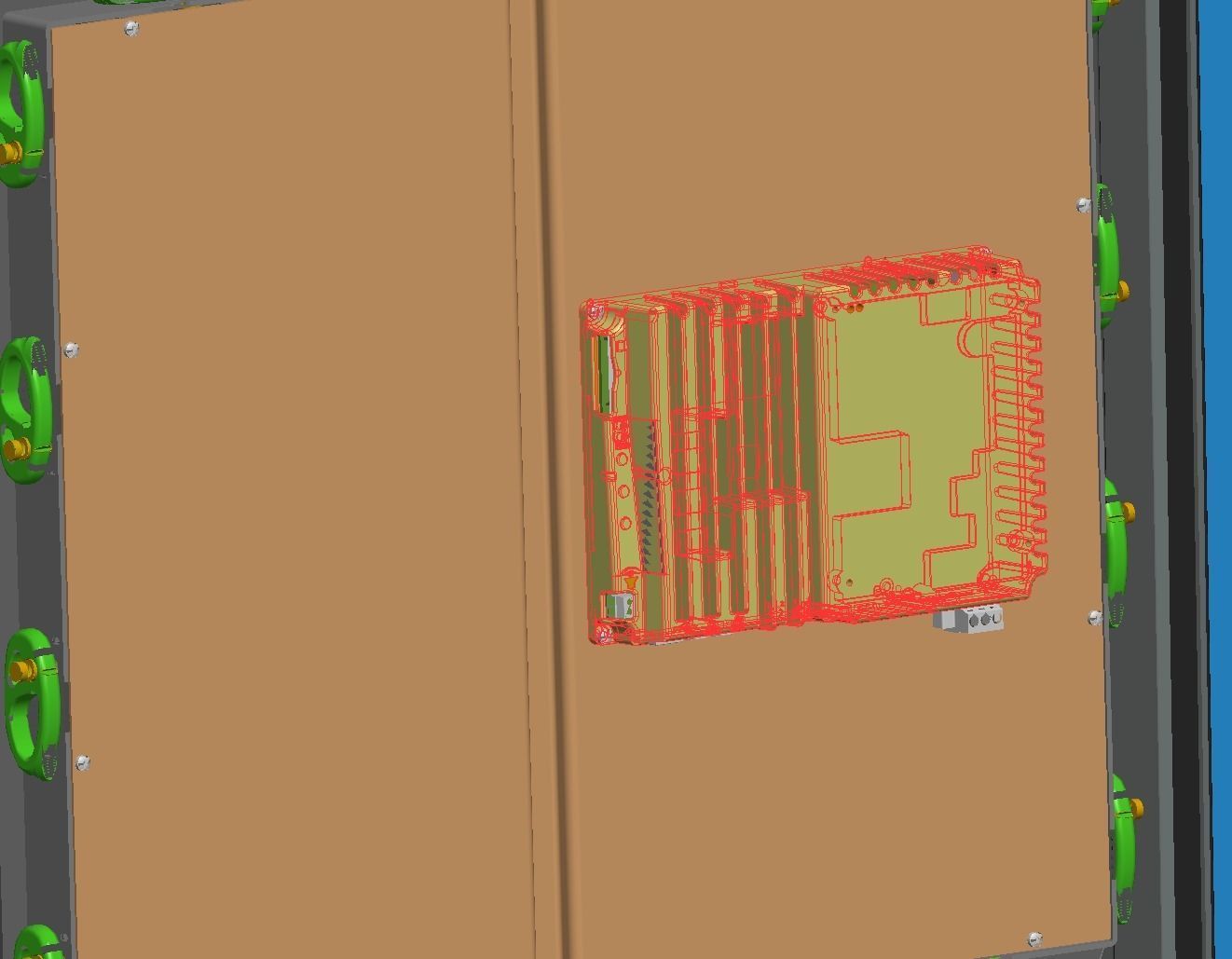 PLC control box 3D model | CGTrader