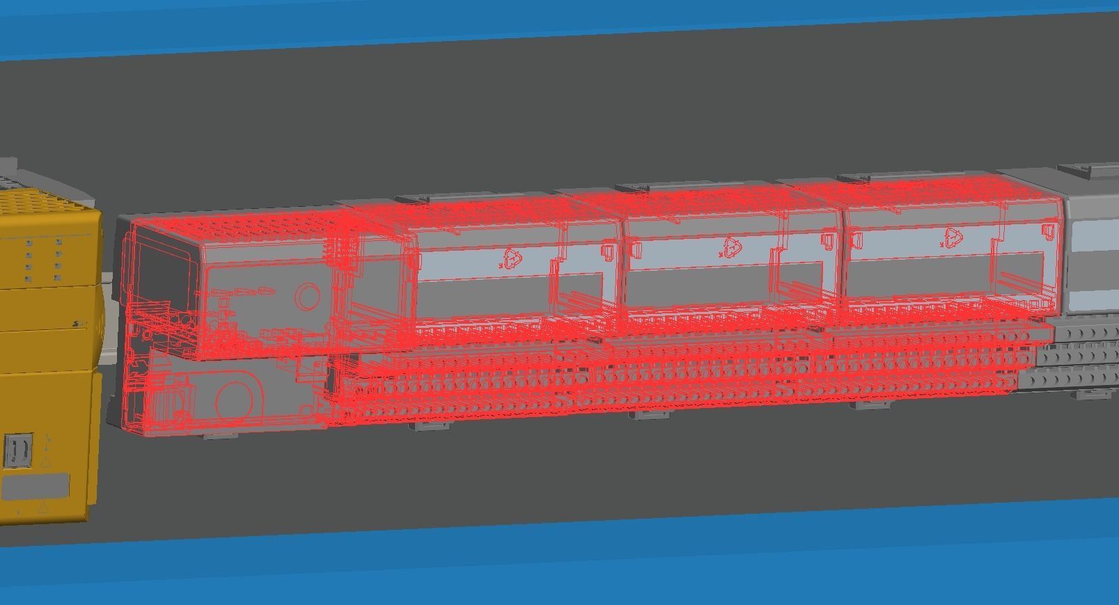 PLC control box 3D model | CGTrader