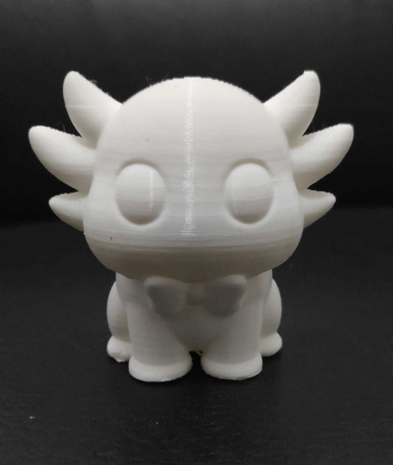 Flexi Axolotl 3D model 3D printable | CGTrader