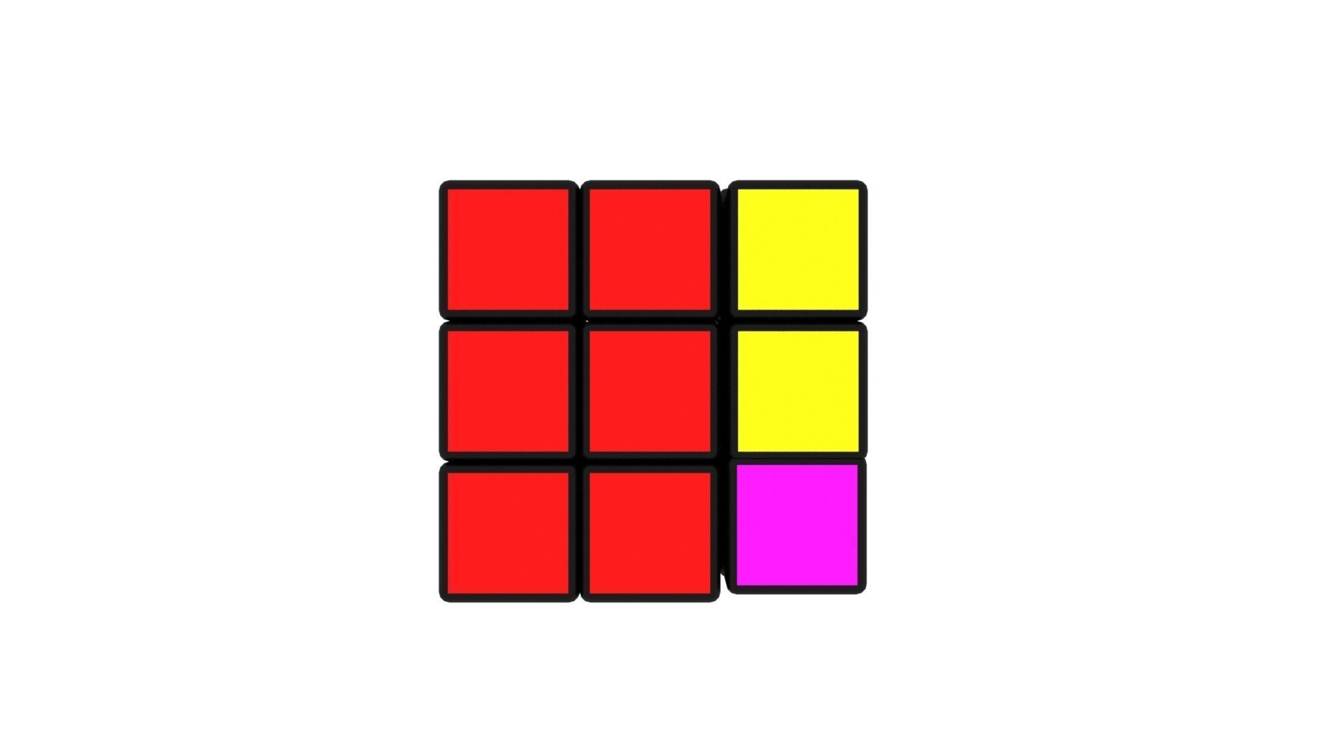 Rubiks Cube With Solving Animation 3D model animated | CGTrader