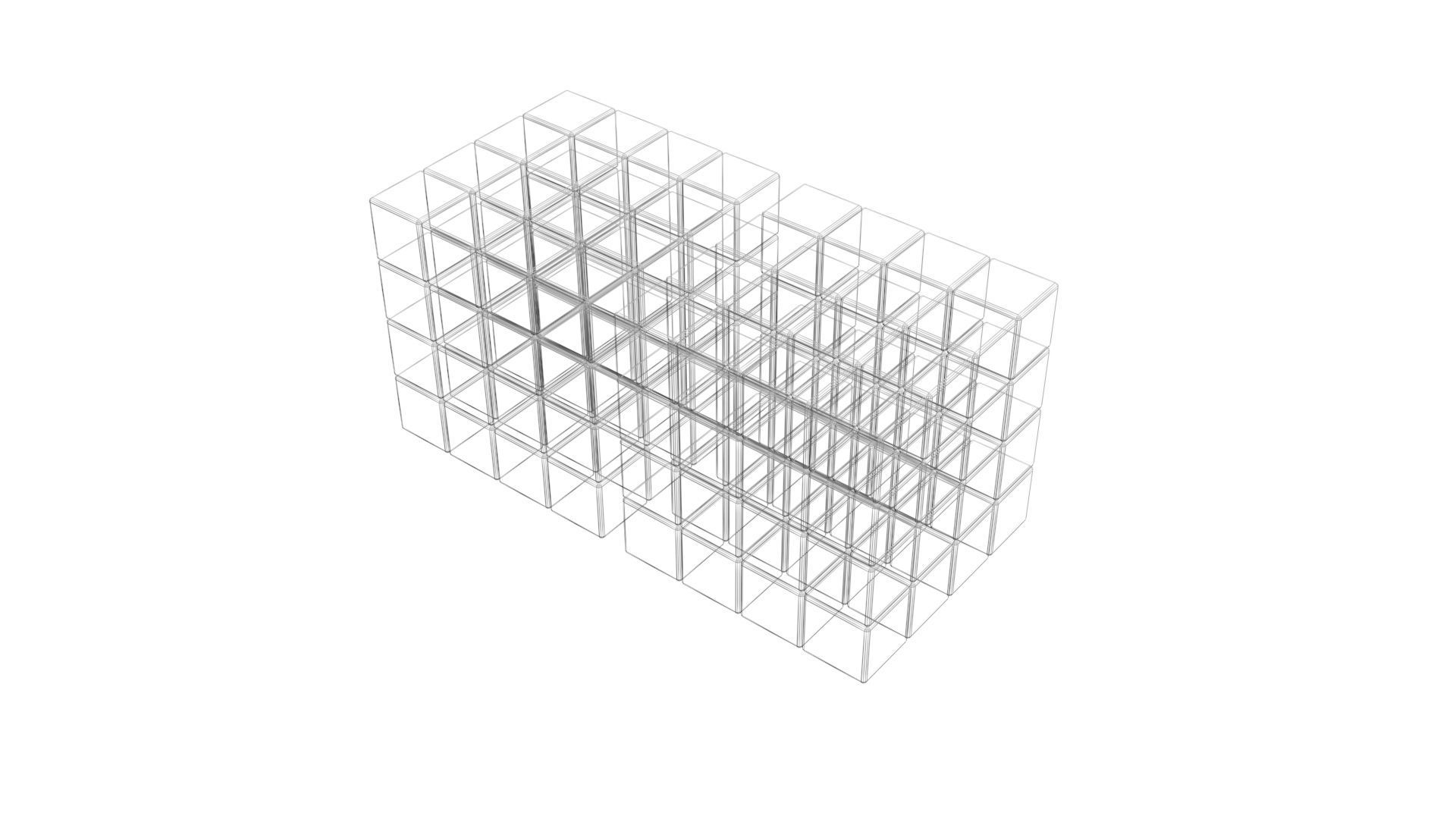 Rubiks Cube 4x4x4 3d Model Cgtrader