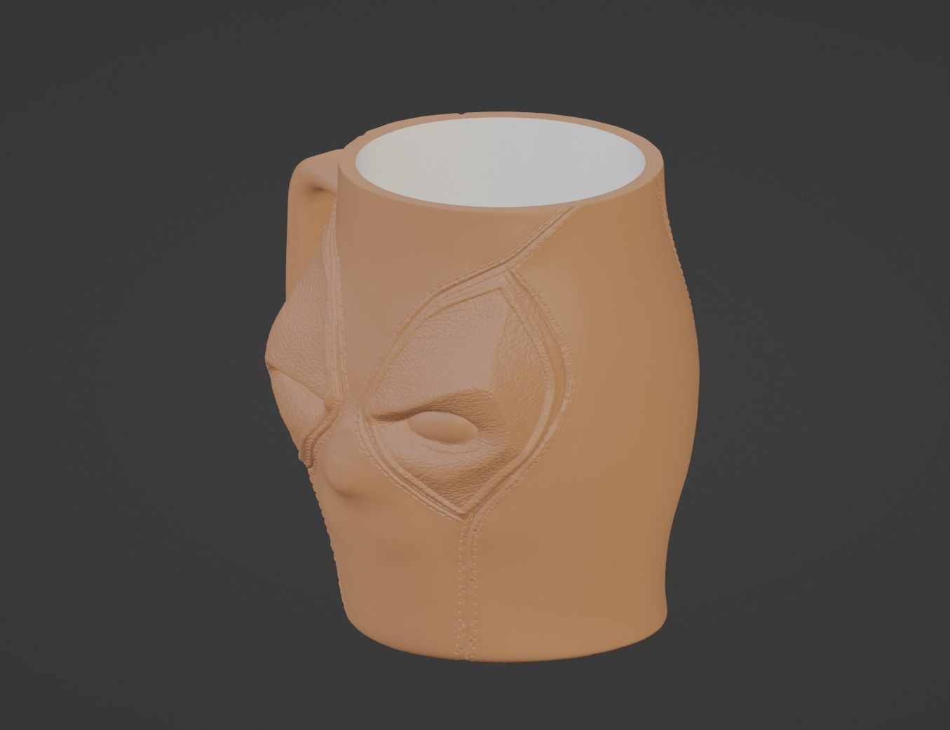 Deadpool Cup Beer Cup 3D model 3D printable | CGTrader