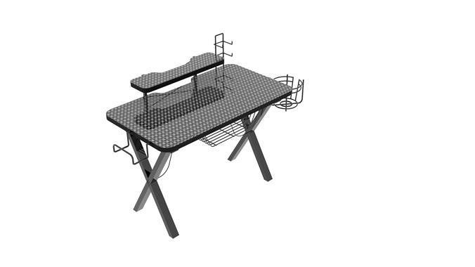Computer Table 3D model | CGTrader