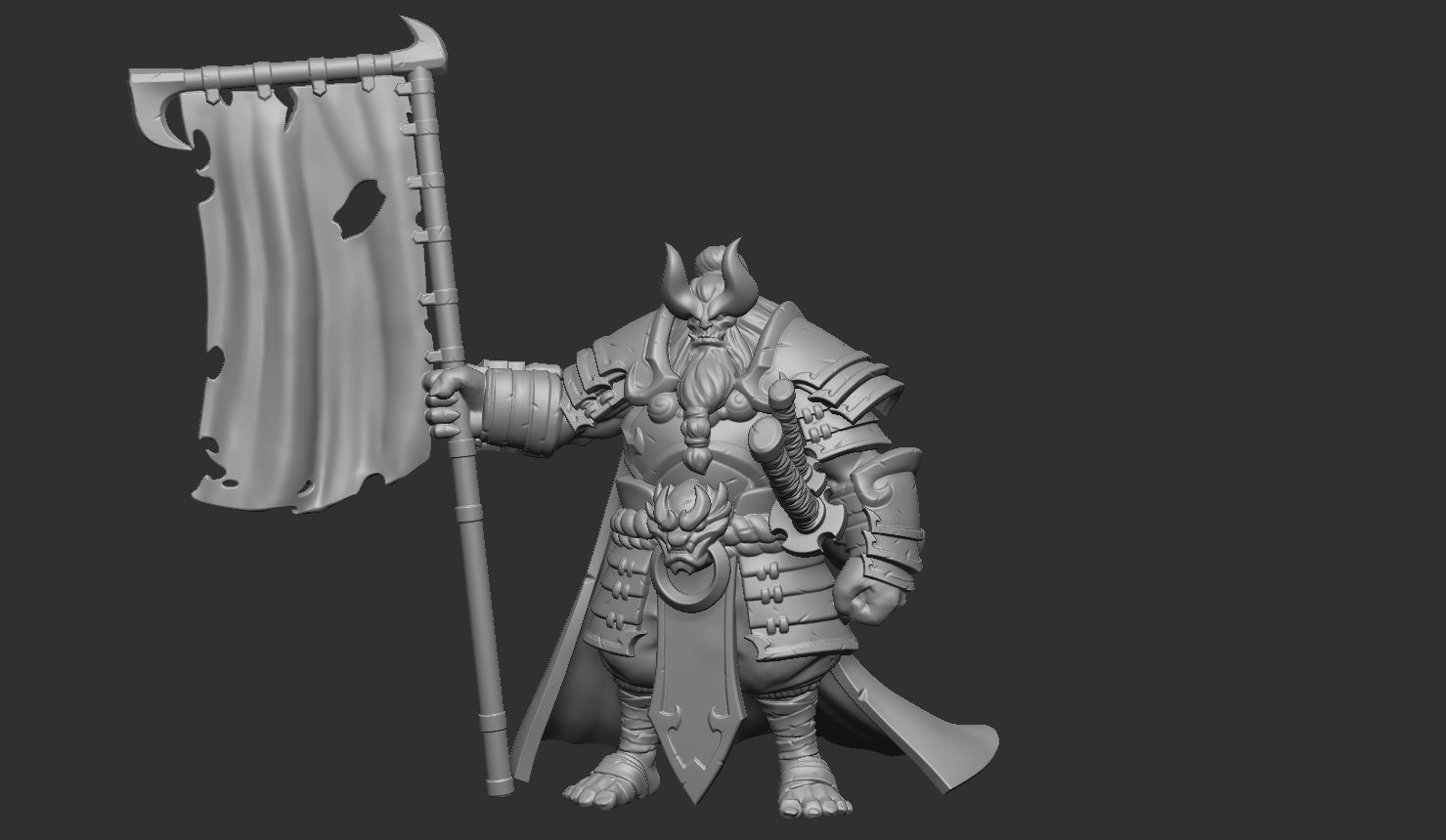 Furybound Clan - General Garro 3D model 3D printable | CGTrader