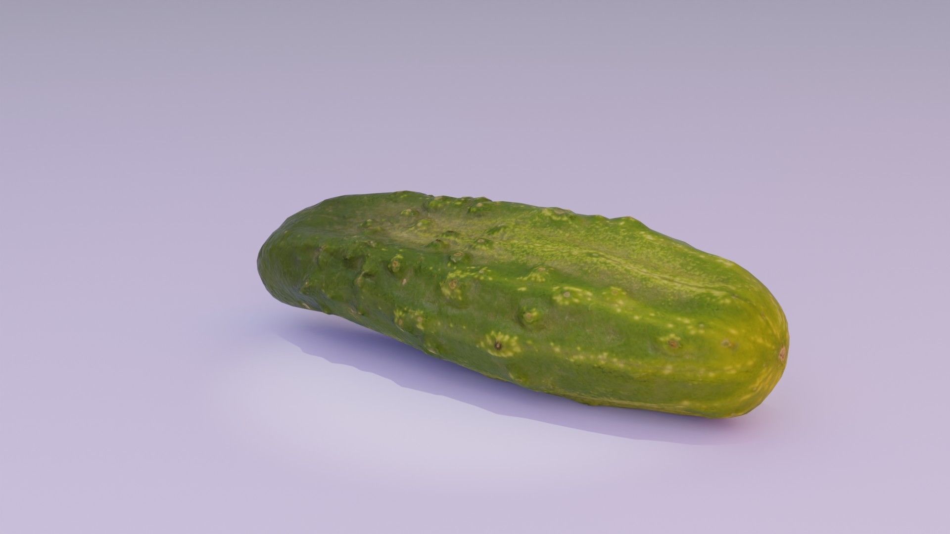 3D model Cucumber 01 VR / AR / low-poly | CGTrader