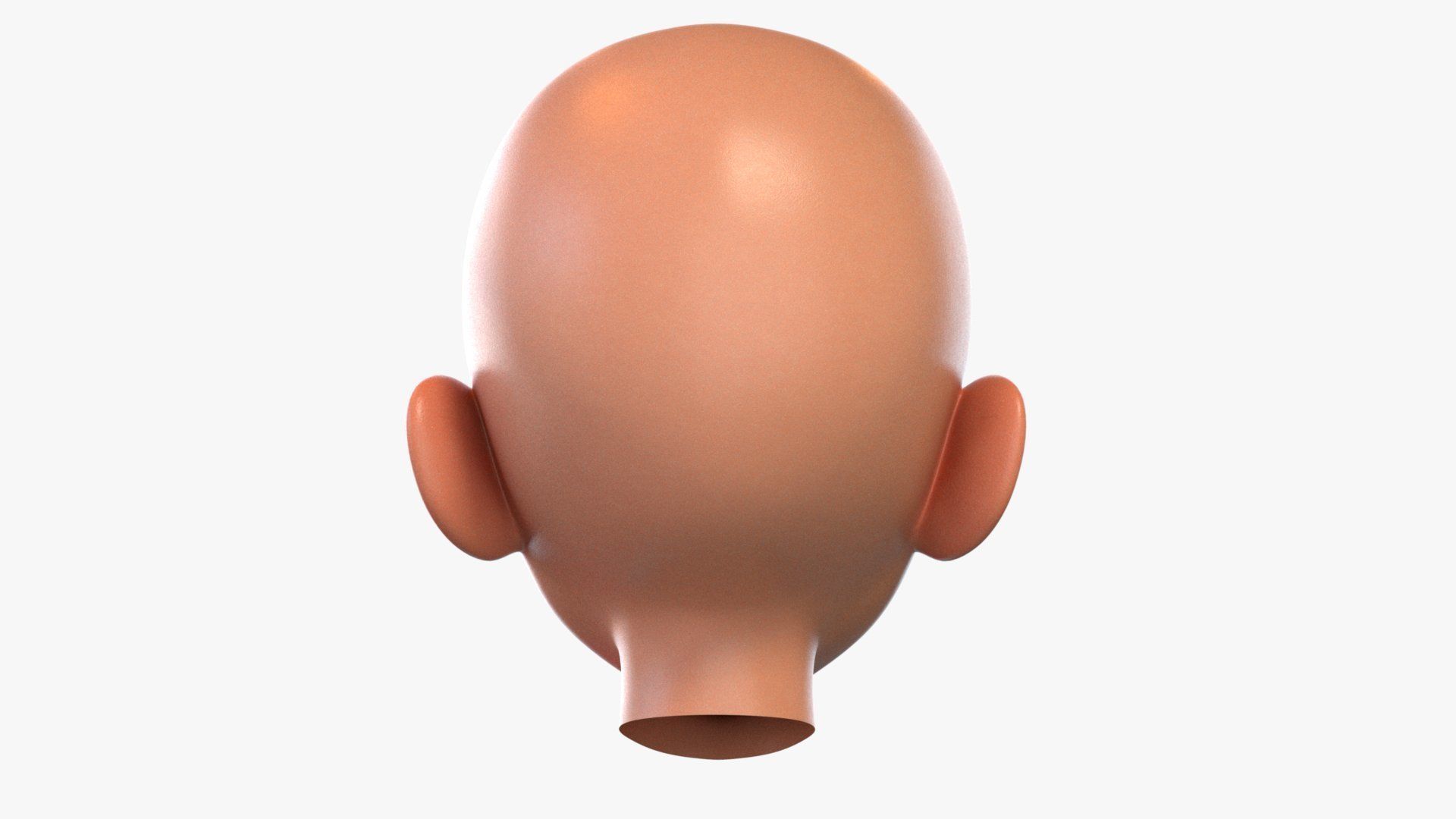 3D model Cartoon Head VR / AR / low-poly | CGTrader