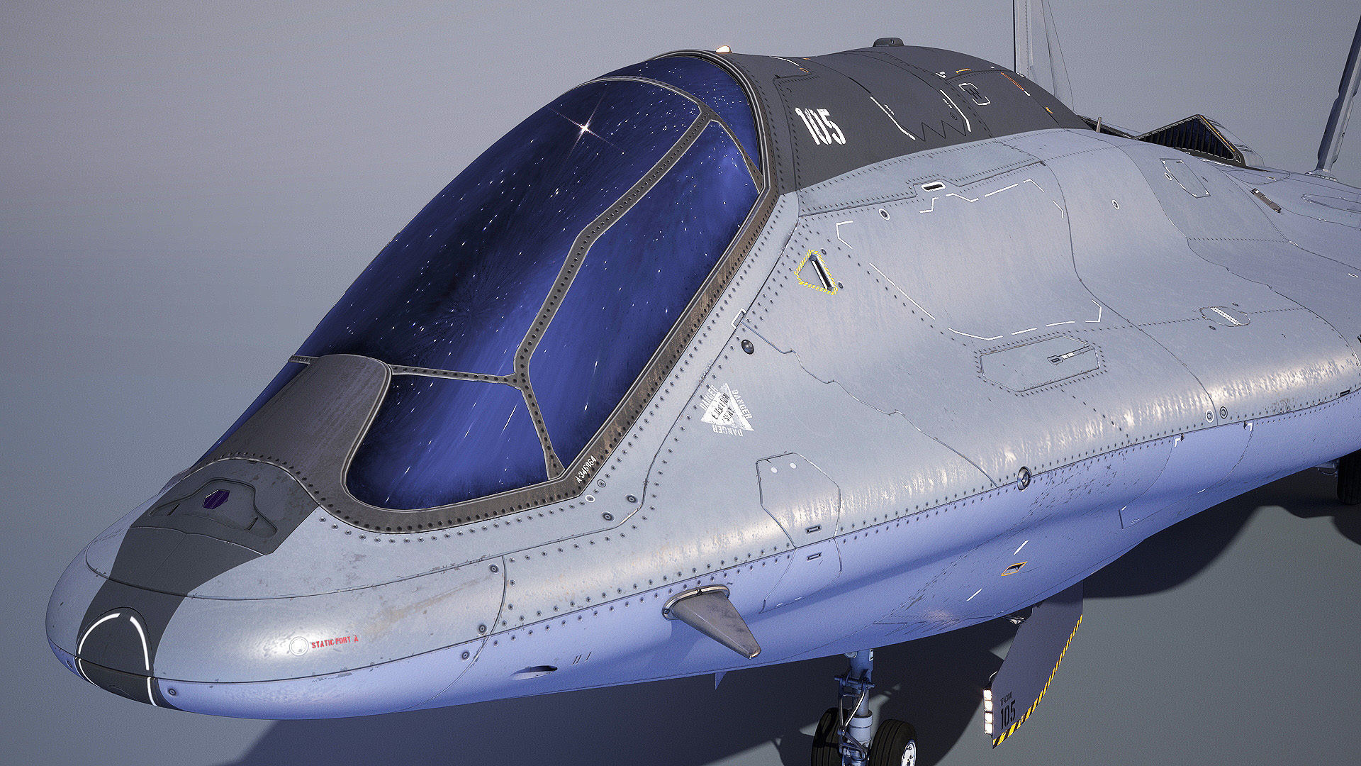 Sci-fi Multi-purpose Spacefighter 3D model | CGTrader