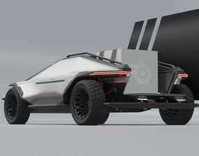 Equipado Cybertruck Modelos 3D | CGTrader