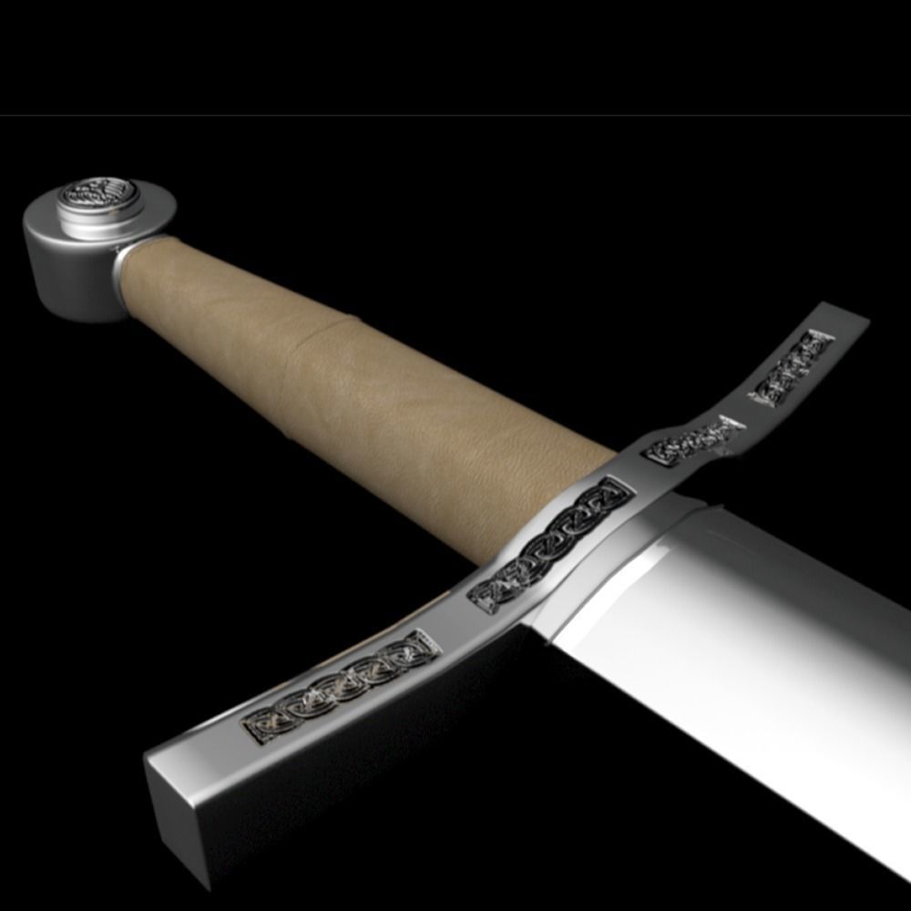 3D model Simple Sword Set VR / AR / low-poly | CGTrader