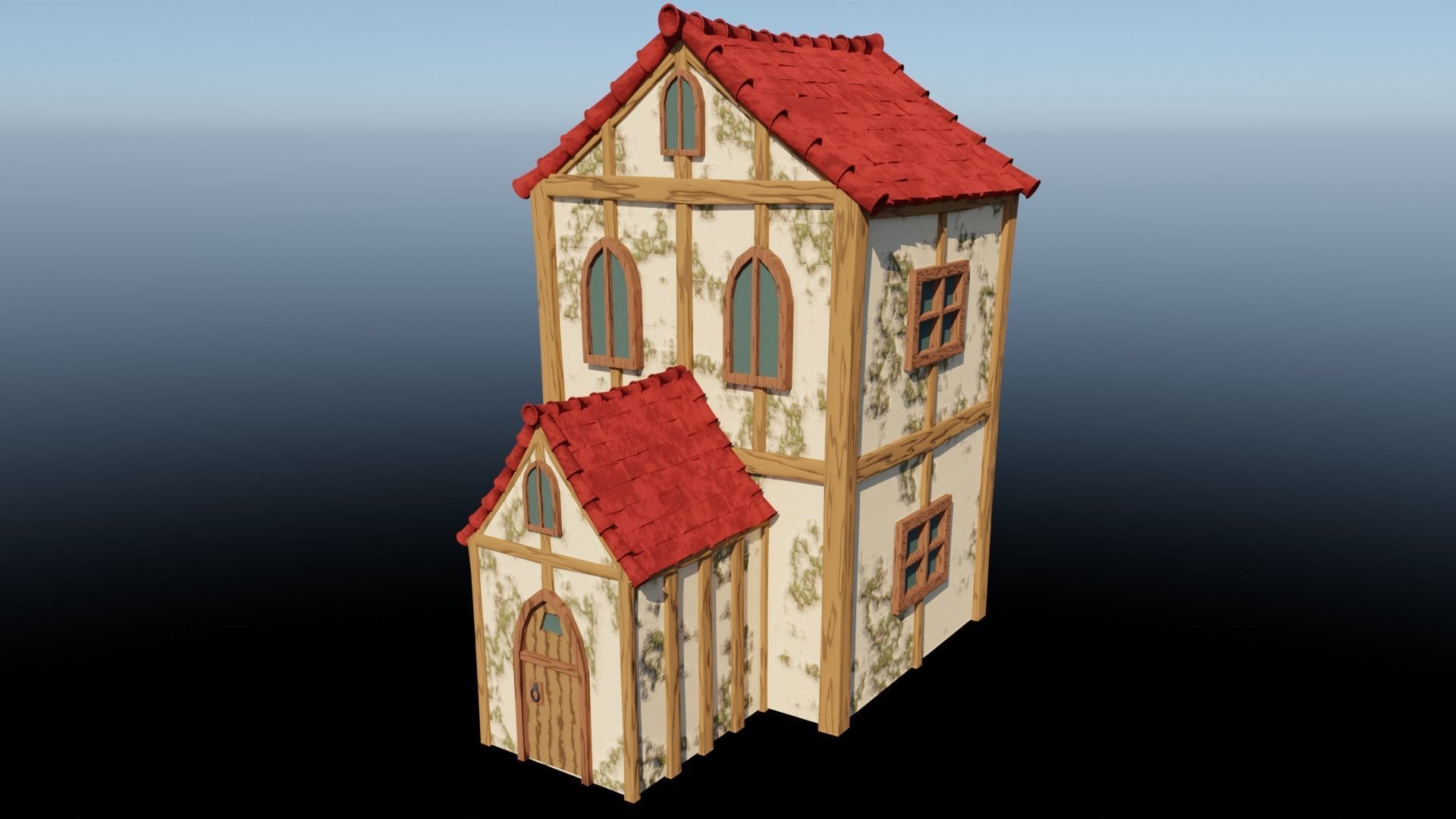 Medieval House 3D model | CGTrader