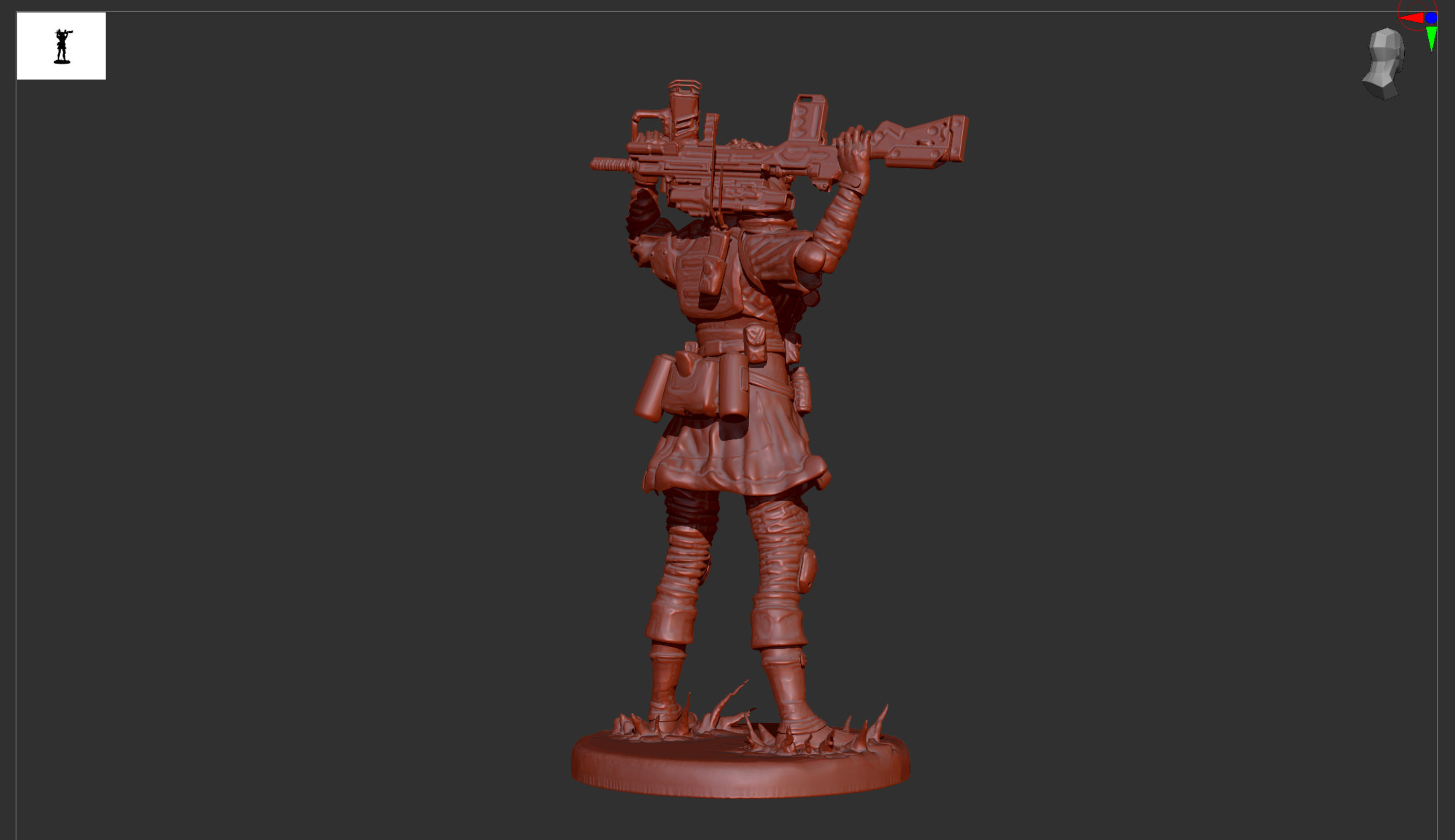 Apex Legends Bangalore 3D print OBJ STL 3D model 3D printable | CGTrader