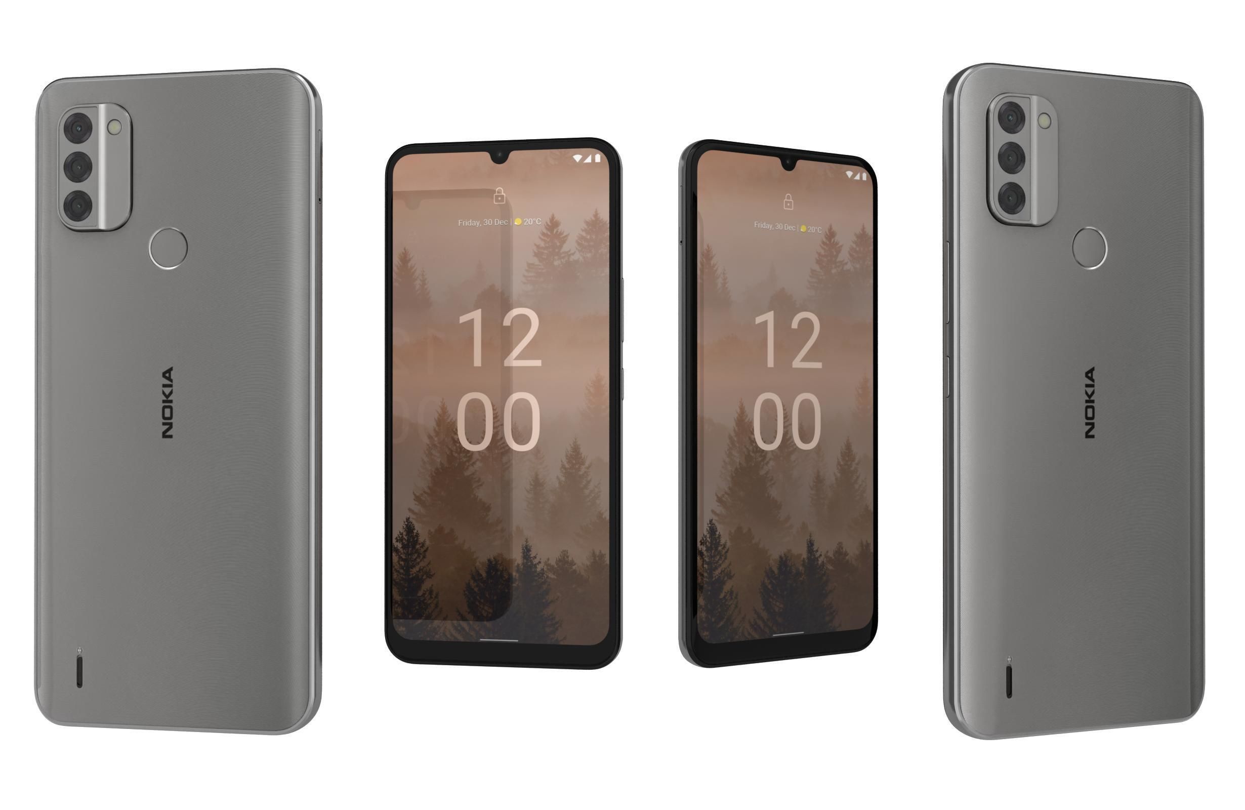 Nokia C31 Charcoal 3D model | CGTrader