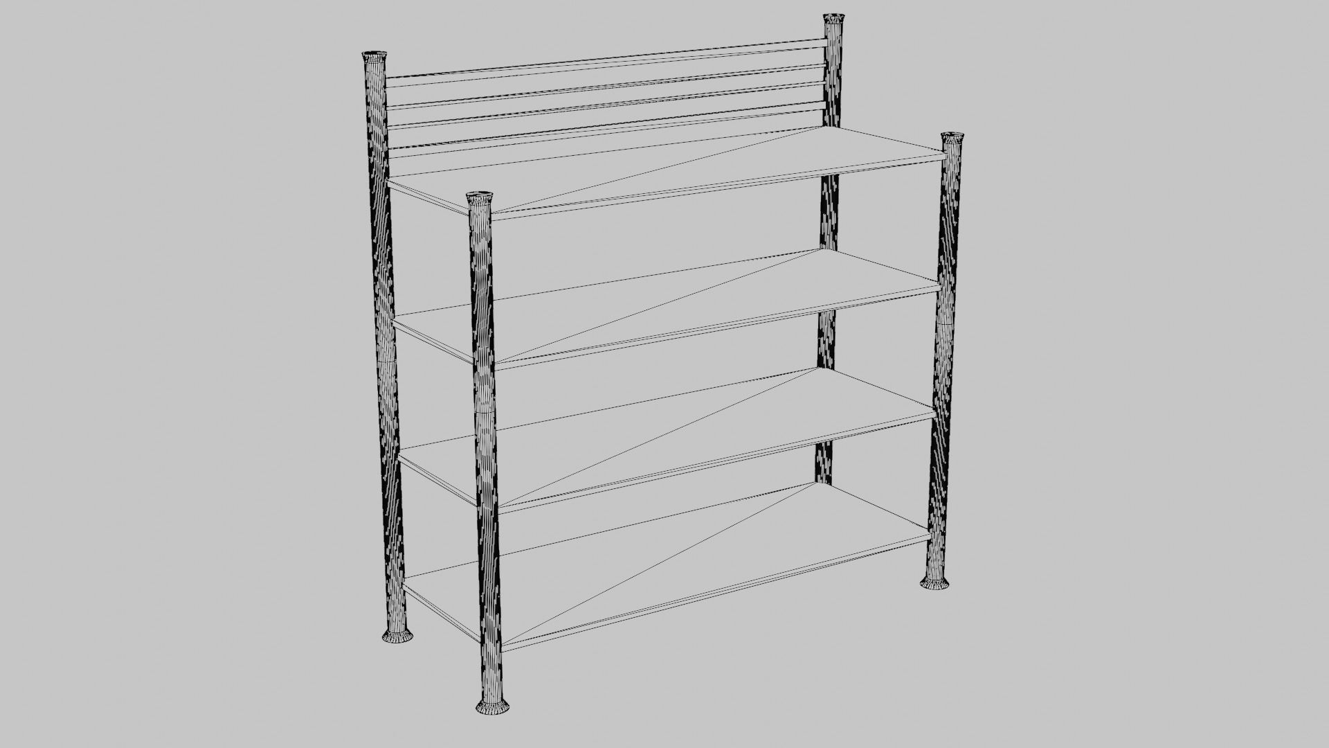 Storage racks free VR / AR / low-poly 3D model | CGTrader