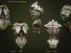 DEMON TORSOS 43 meshes with blendshapes 3D model | CGTrader