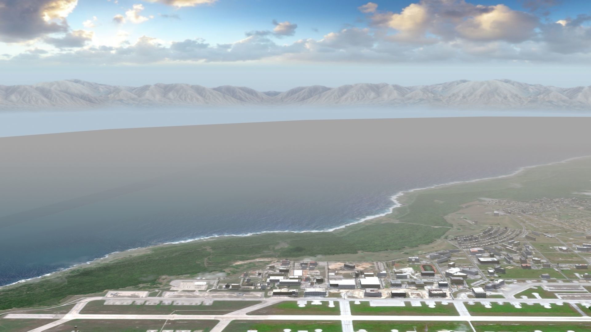 Anderson Airbase Guam 3D model | CGTrader