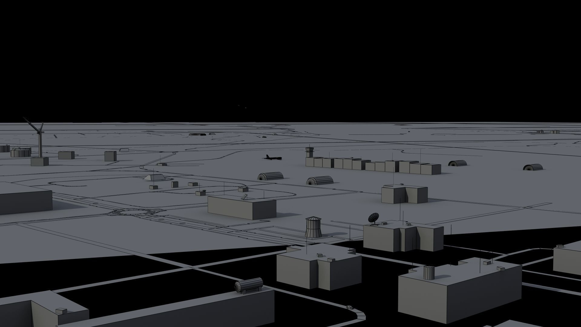 Anderson Airbase Guam 3D model | CGTrader