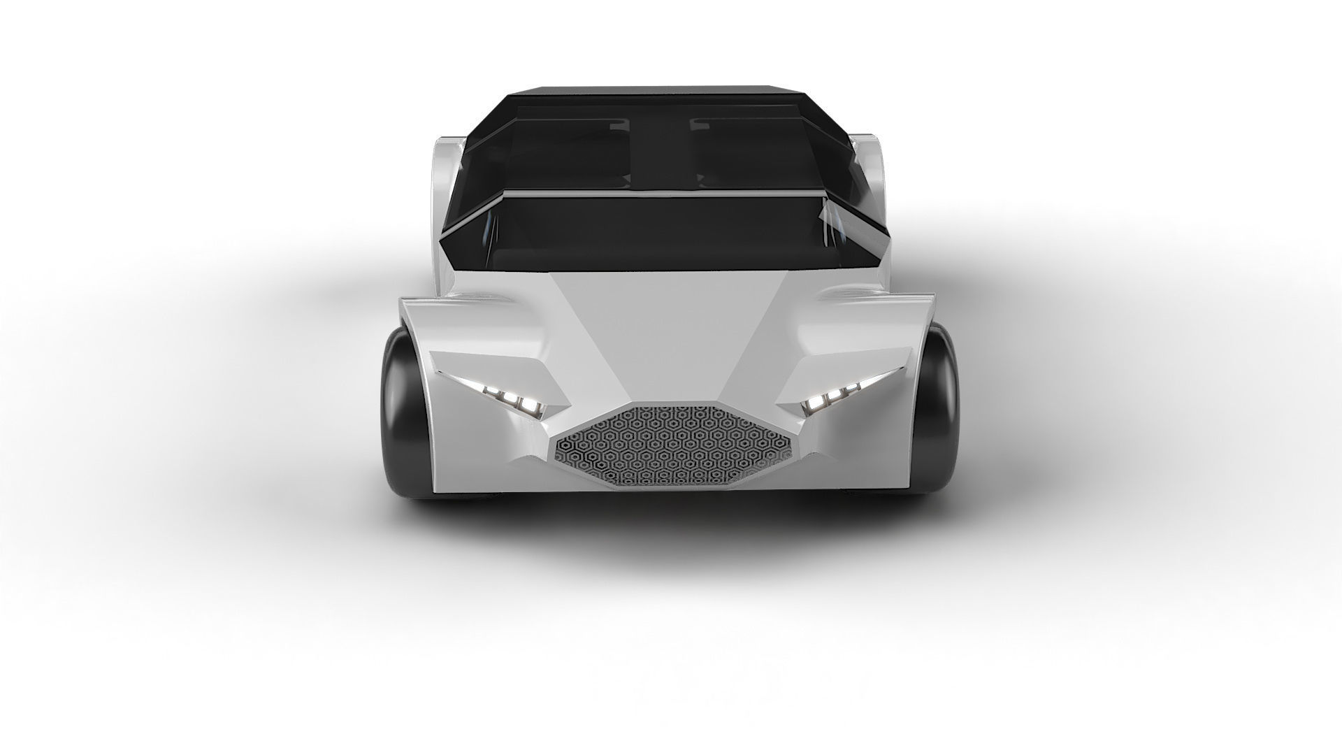Concept Car v01 3D model | CGTrader