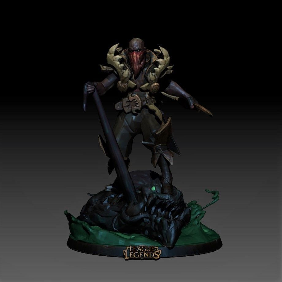 Pyke - League of legends 3D model 3D printable | CGTrader
