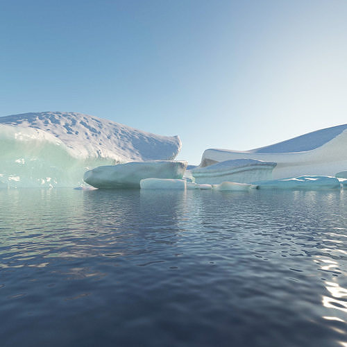 Icescape 3D model | CGTrader
